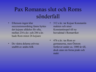 Romarriket | PPT