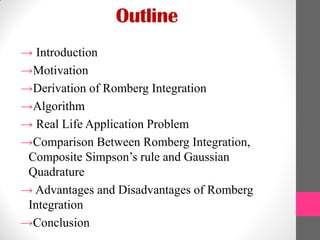 Romberg | PDF | Physics | Science