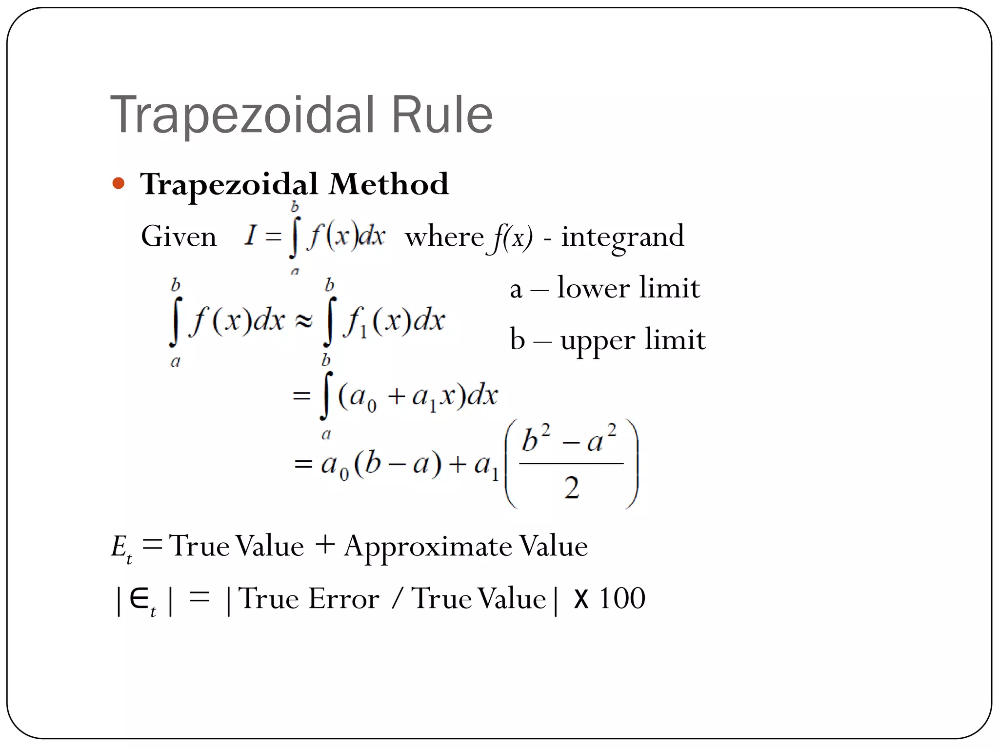 Romberg’s method | PDF