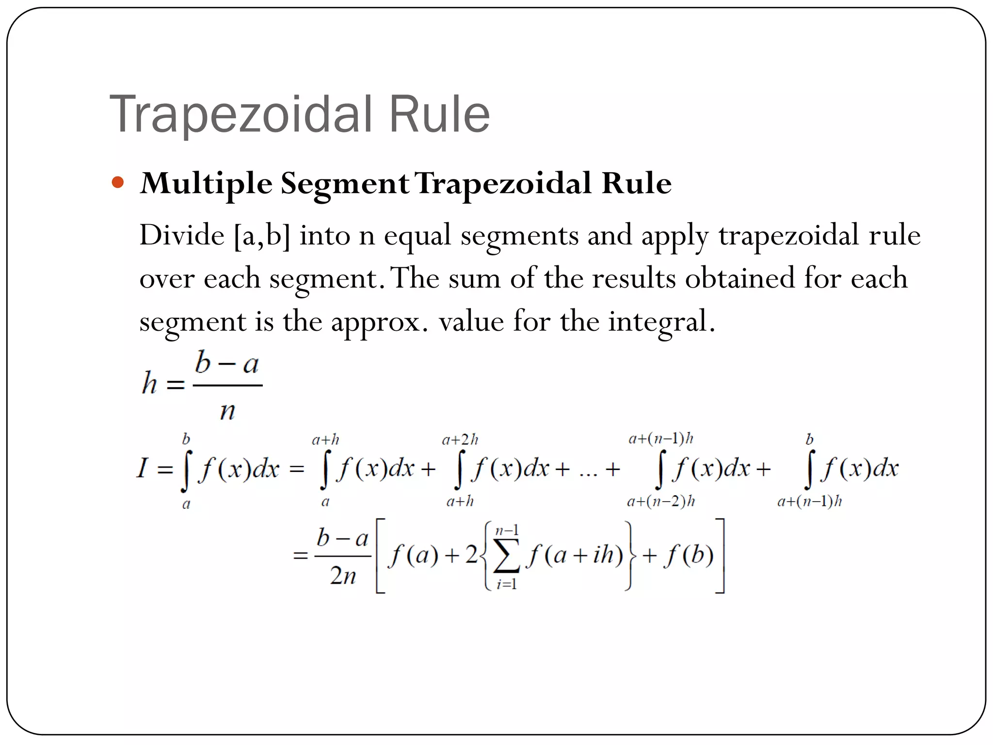 Romberg’s method | PDF