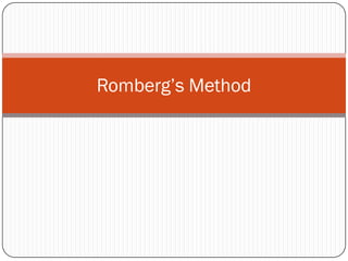 Romberg’s method | PDF