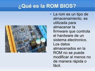 Rom bios | ODP