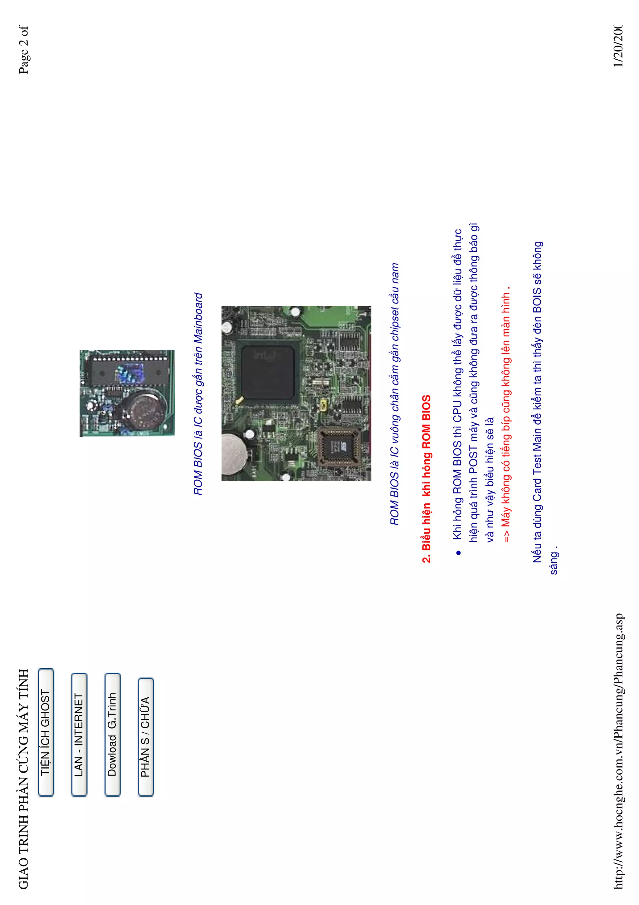 Rom bios va ram cmos | PDF