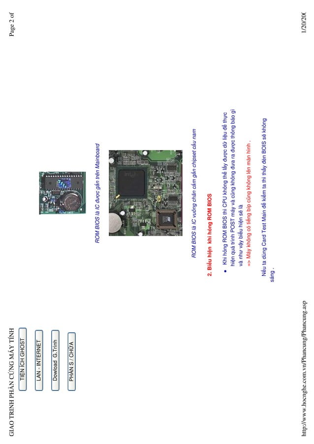 Rom bios va ram cmos | PDF
