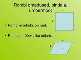 Rombus | PPT