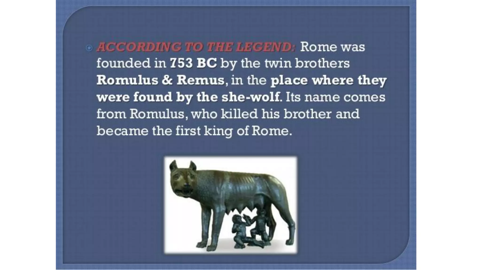 Ancient Rome | PPT