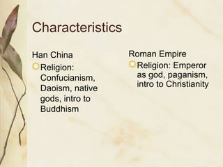 Rome han-comparison | PPTX