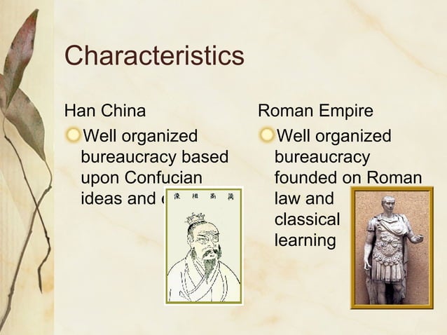 Rome Han Comparison | PPT