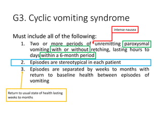 Paediatric Rome iv criteria | PPTX