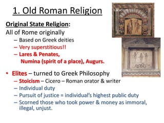 Rome part 3 - religions | PPTX