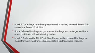 Rome and the byzantine empire pp | PPT