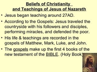 Rise of Christianity - Rome Notes #4 | PPT | Judaism | Religion ...