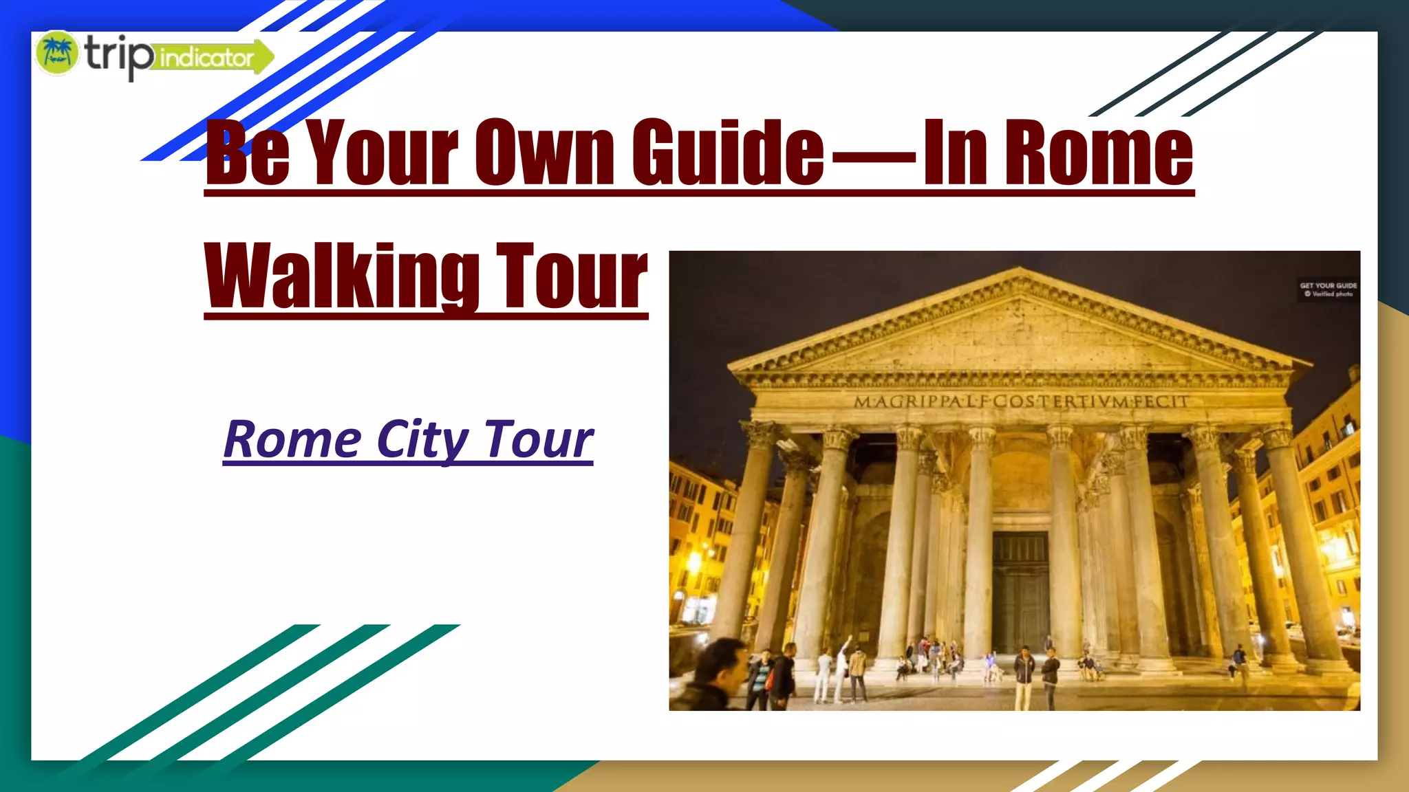 Rome city tour guide | Trip Indicator | PPT