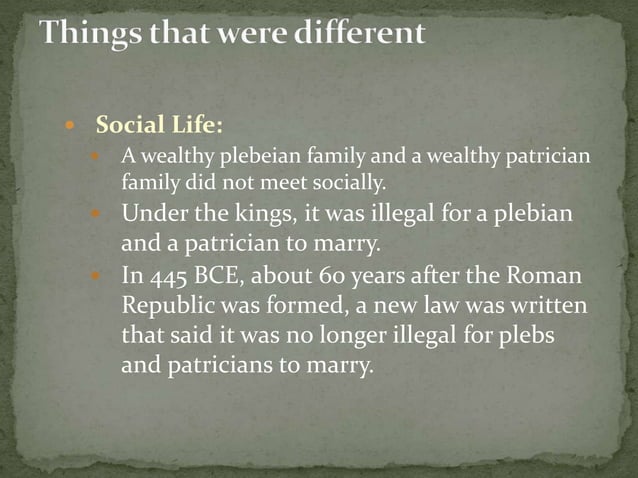 Rome daily life | PPT