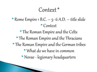 The Roman Empire | PPT
