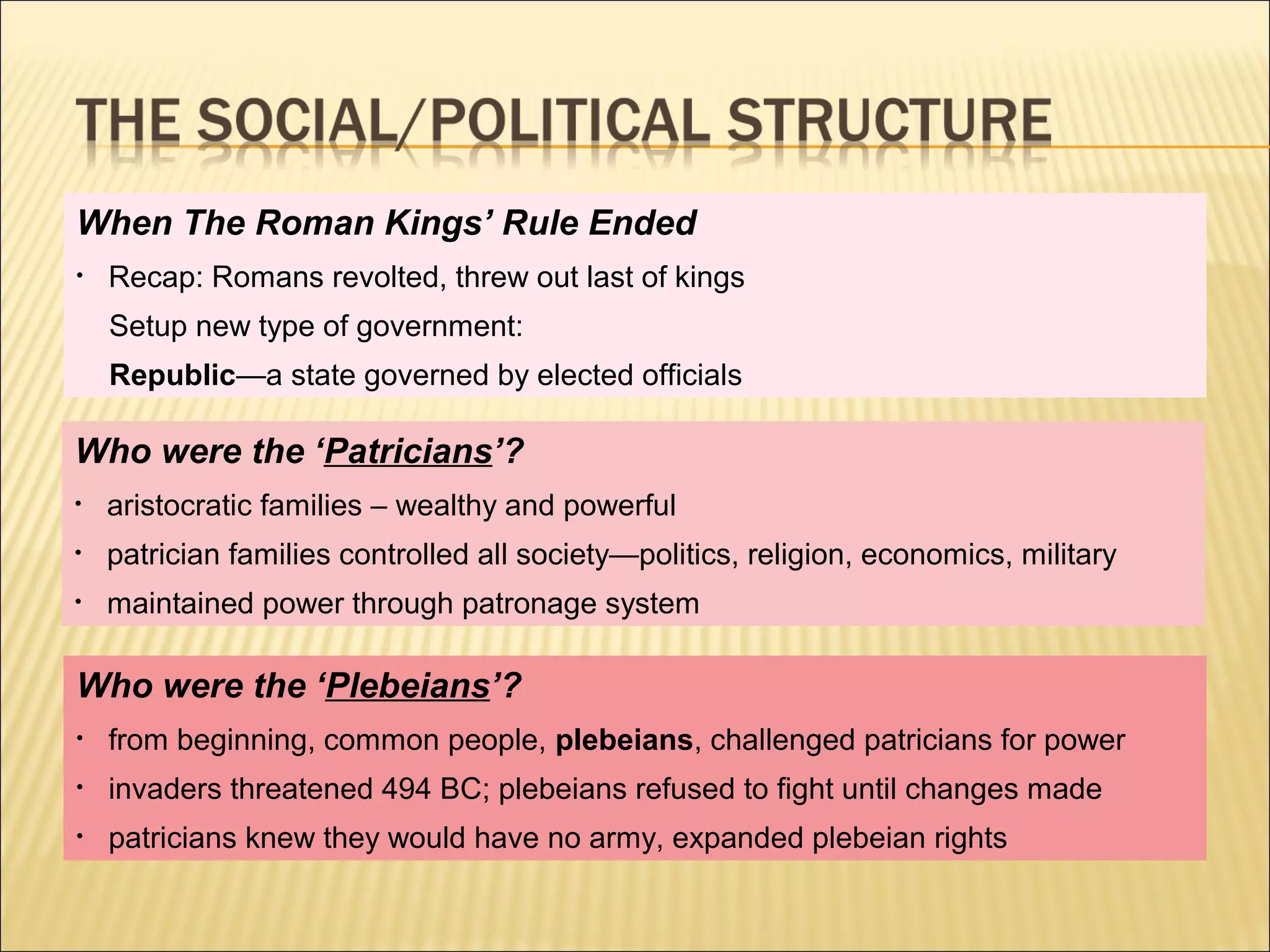 Rome government | PPT