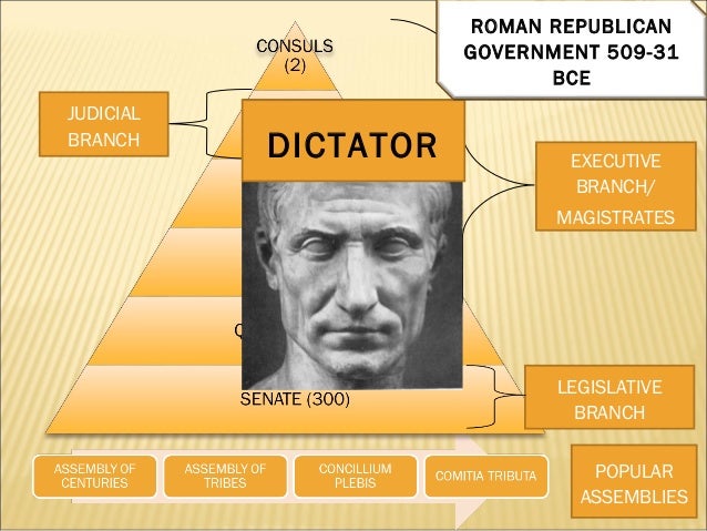 Roman Government Branches