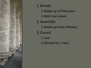 Rome History from MindMap to Powerpoint | PPTX