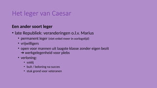 Romeinse leger powerpoint upload file.pptx