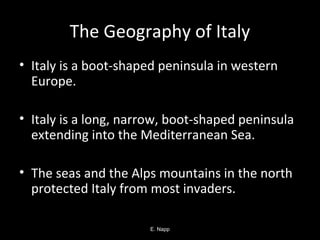 Rome Introduction | PPT | Geography | Science