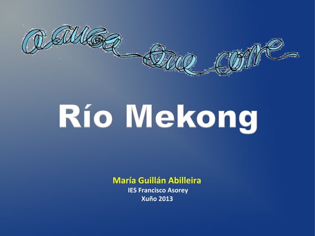 Río Mekong | PPT