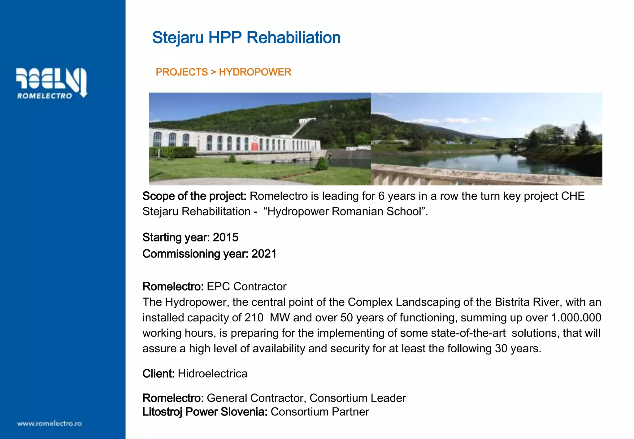 Romelectro general presentation | PPTX