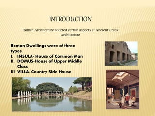 Romen dwellings | PPTX
