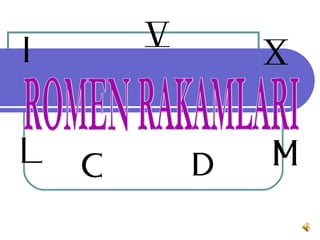 Romen rakamları | PPT