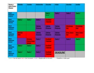 Romeo and Juliet planning sheet | DOCX