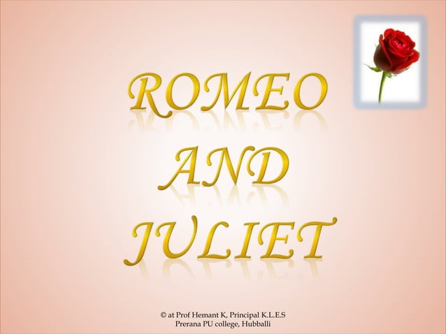Romeo and juliet | PPT