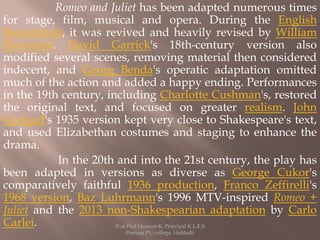 Romeo and juliet | PPTX