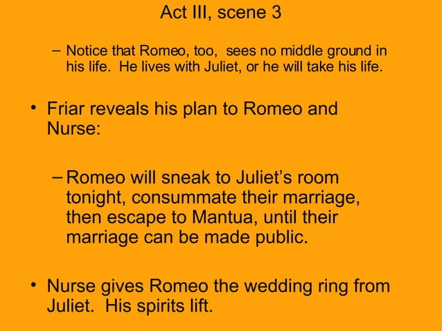 Romeo and Juliet, Act III | PPT