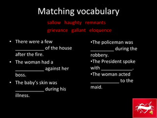 Romeo And Juliet Vocabulary | PPT