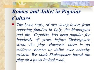 Romeo and Juliet forever | PPT