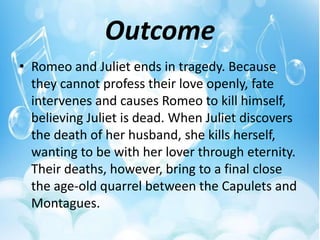 Romeo and juliet By Christy | PPTX