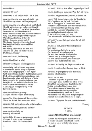 Romeo and juliet شكسبير روميو وجولييت | PDF
