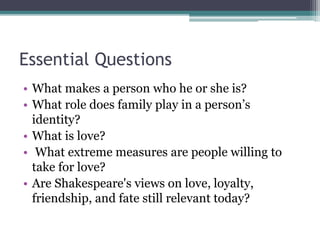 Romeo and juliet | PPT