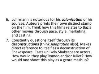 Romeo + Juliet | PPTX