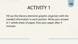 Romeo and Juliet story and literary elements | PPT