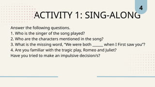 Romeo and Juliet story and literary elements | PPT