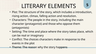 Romeo and Juliet story and literary elements | PPT