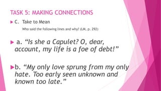 Romeo and juliet (1) ppt | PPTX