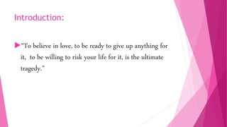 Romeo and juliet (1) ppt | PPTX