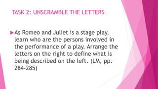 Romeo and juliet (1) ppt | PPTX
