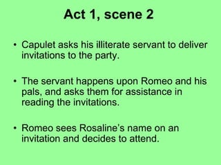 Romeo and juliet act 1 | PPTX