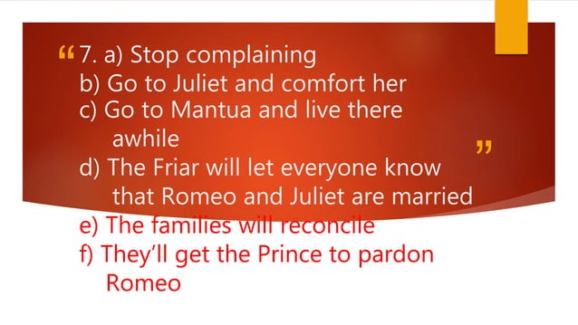 Romeo & Juliet, Act 3, Scene 3 | PPTX | Fiction | Books and Literature