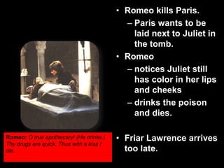 Romeo and juliet act 5 final | PPTX