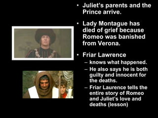 Romeo and juliet act 5 final | PPTX