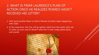 Romeo and Juliet Act Five | PPTX