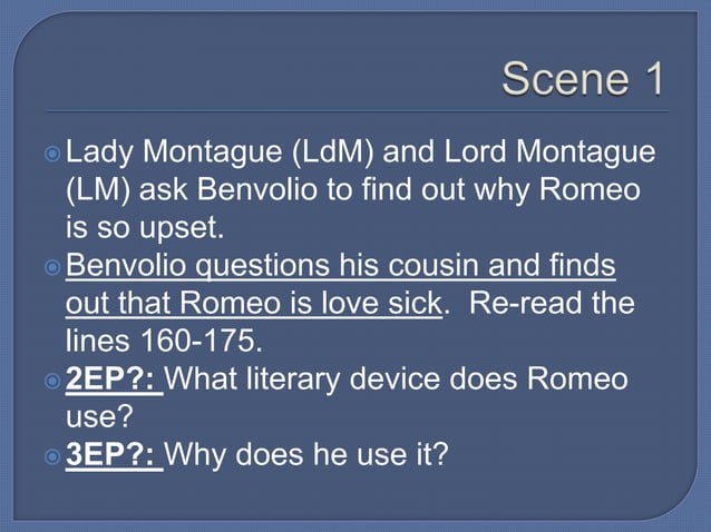 Romeo And Juliet Act I | PPTX